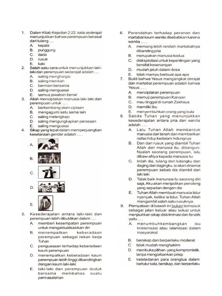 Soal Bu Suharni | PDF