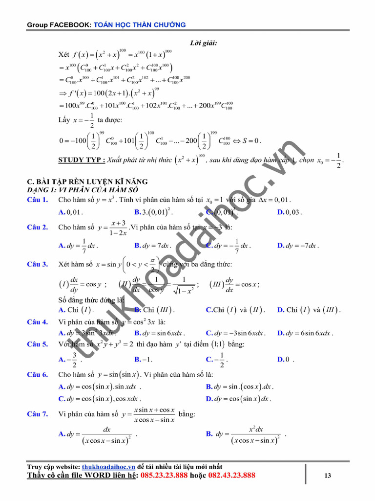VI PHAN DAO HAM CAP CAO-trang-13-16 | PDF