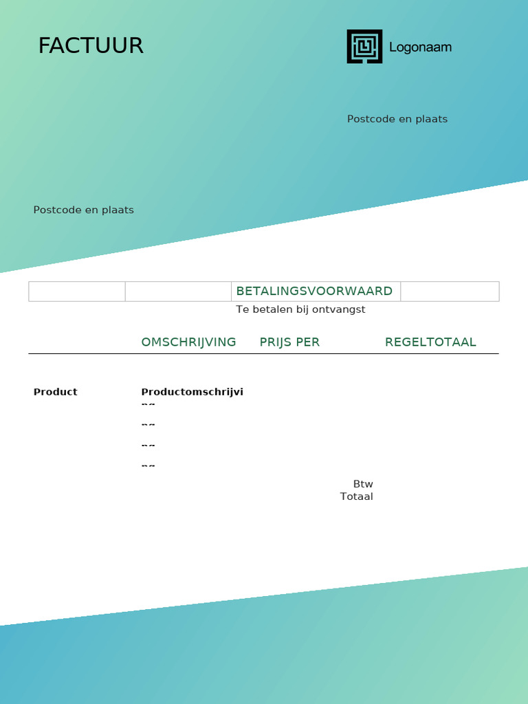 Verkoopfactuur | PDF