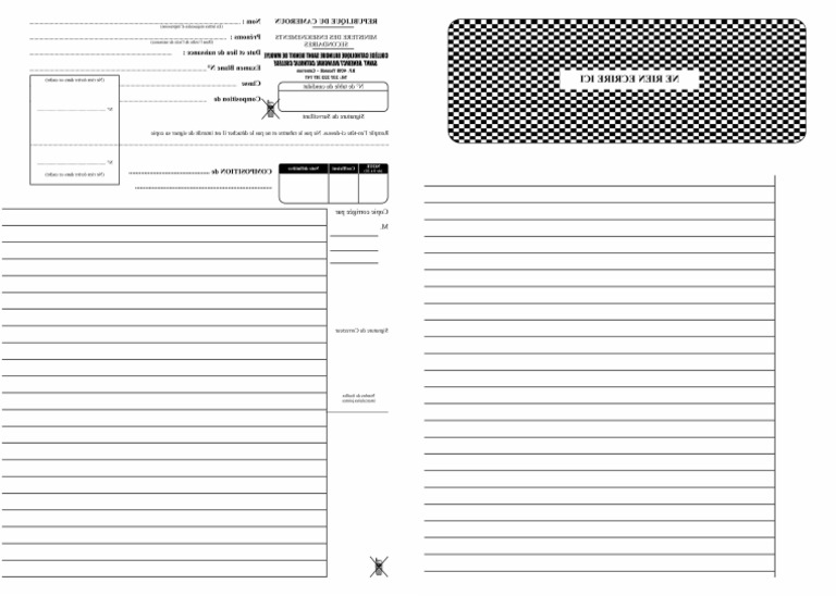 Feuilles de Compo-1 | PDF