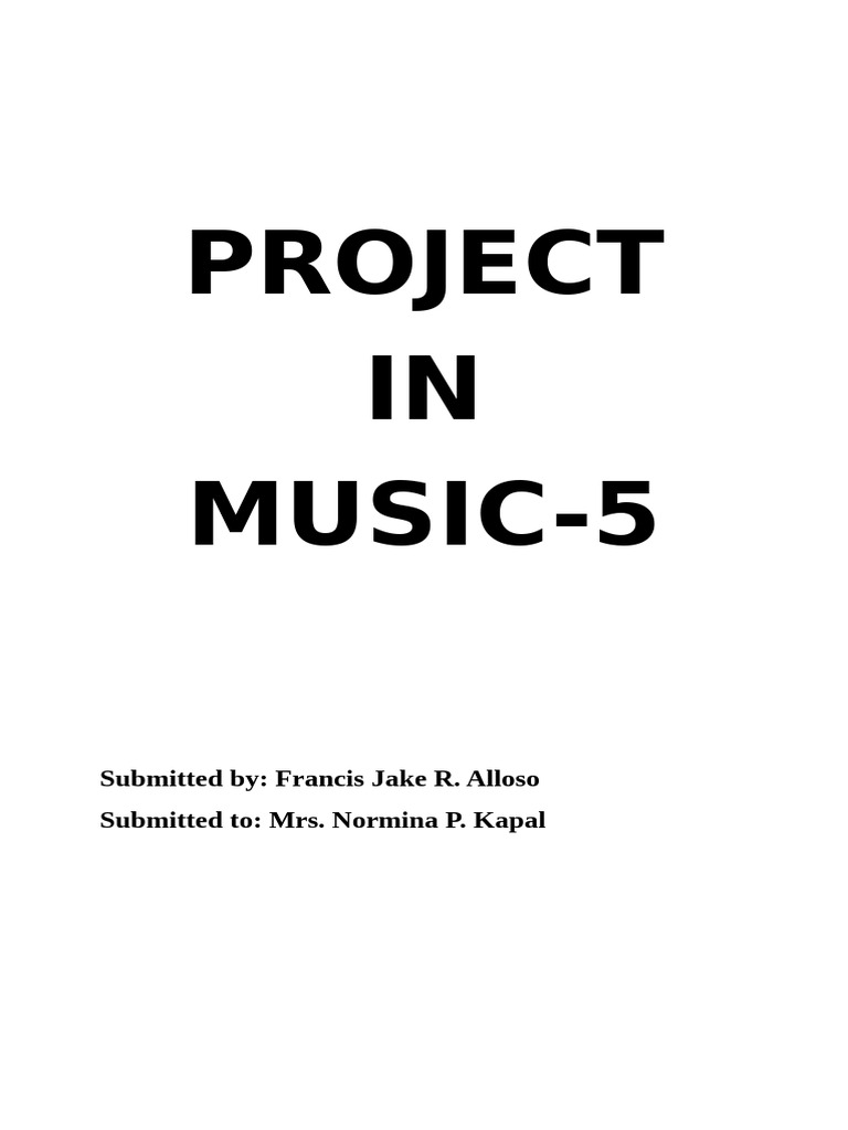 10 Types of Musical Instruments | PDF