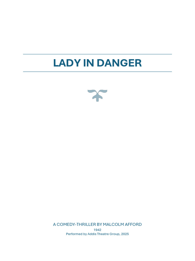 Lady in Danger | PDF