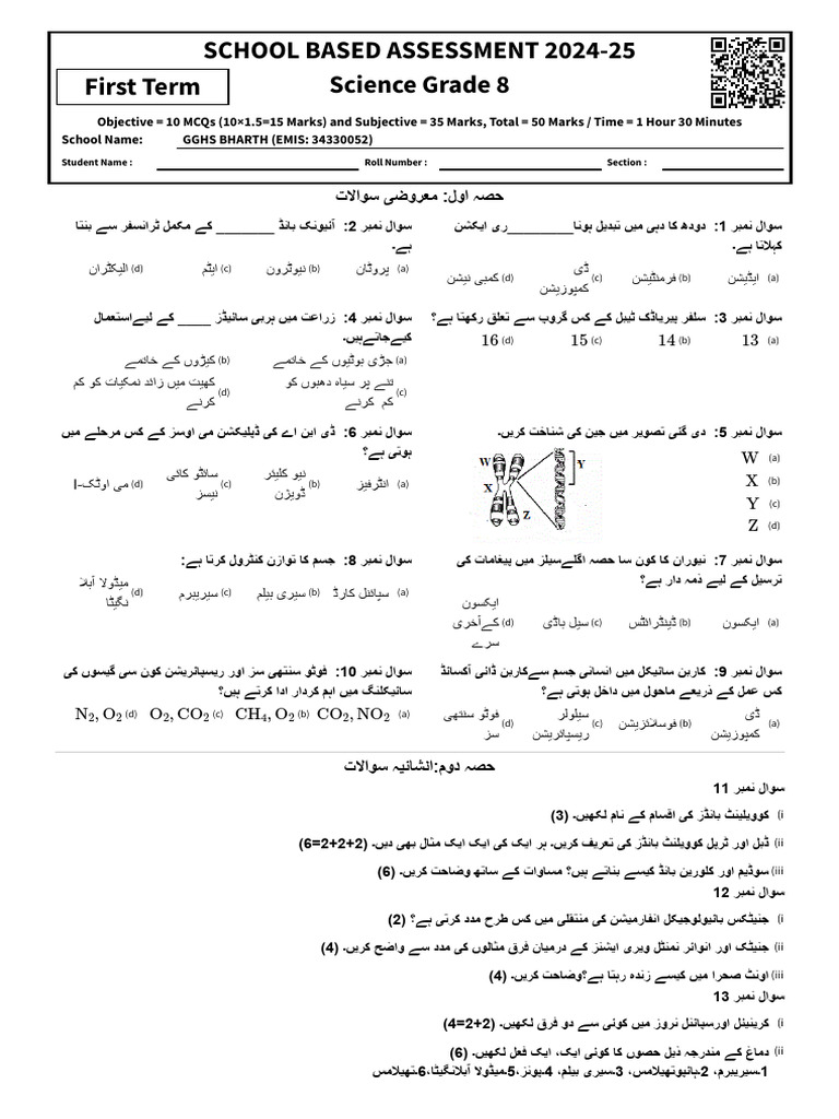 Science Urdu Version | PDF