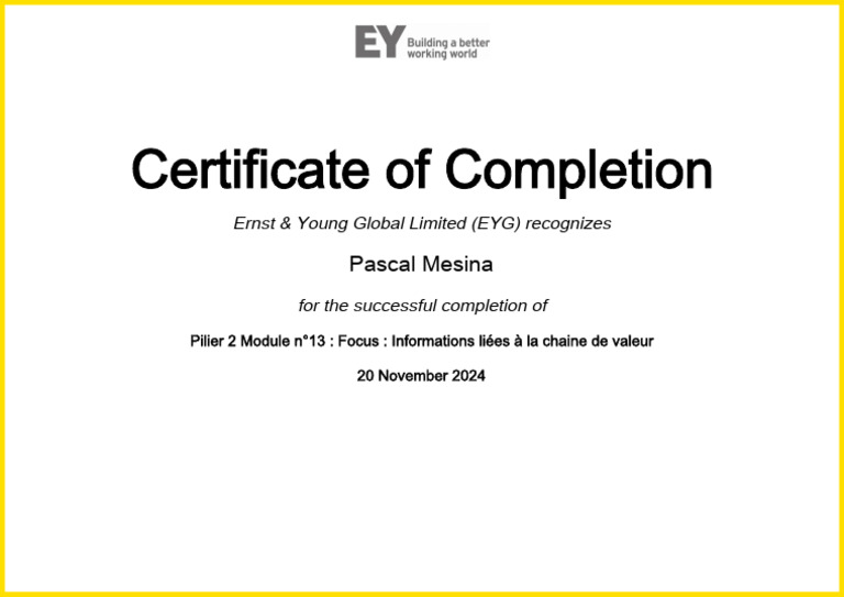 CertificateOfCompletion P2 M13 | PDF