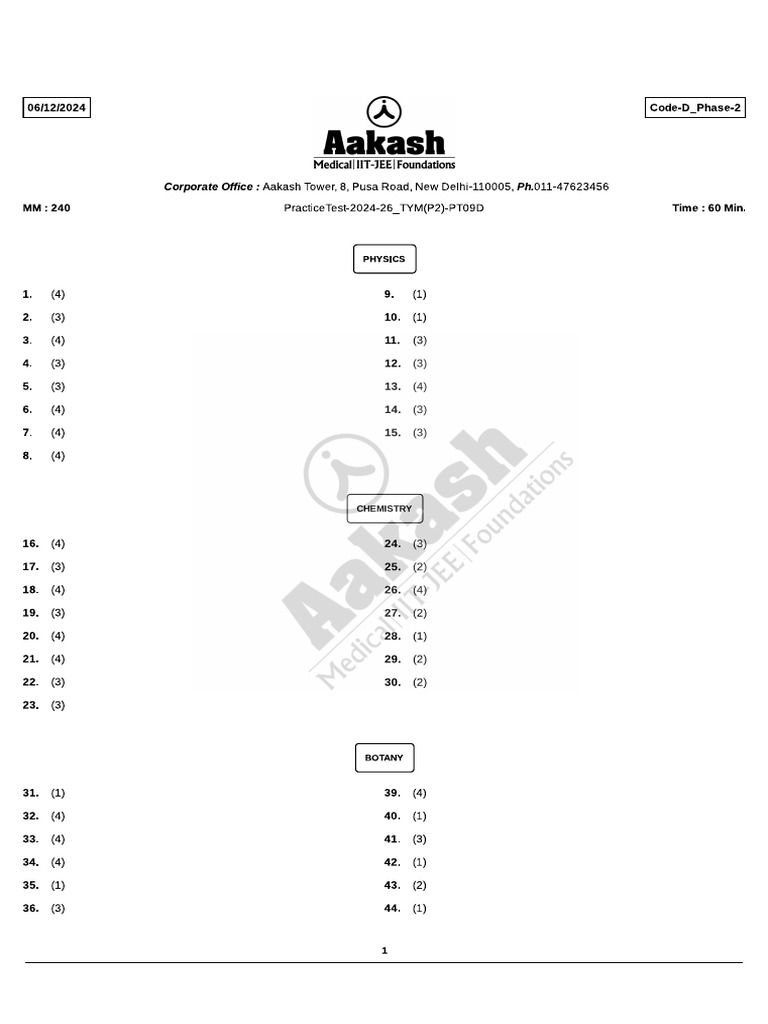 PT-09D TYM (P2) 06-12-2024 Sol | PDF
