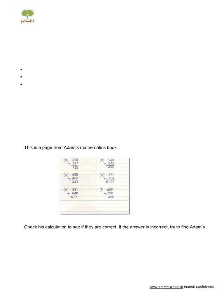 G4 Maths HA 2.8.2024 (Special) | PDF