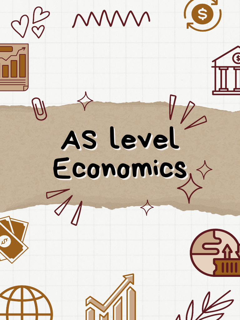 As Level Econ Notes Pdf Demand Elasticity Economics 0462