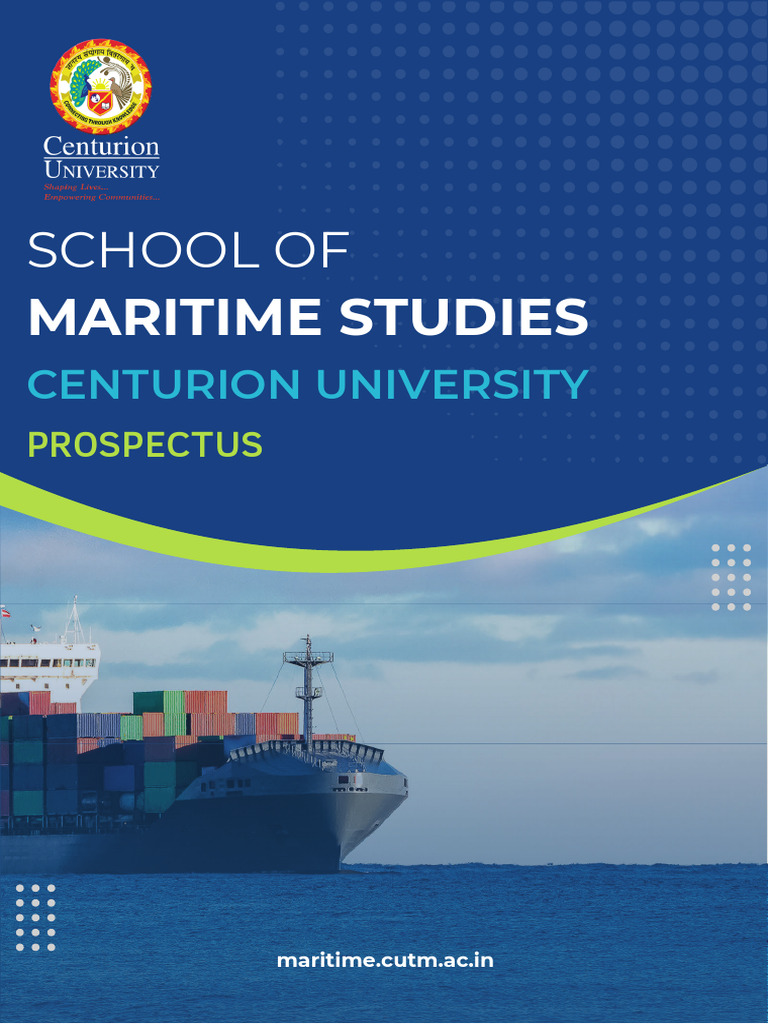 Maritime Studies Prospectus Overview | PDF | Academic Degree ...