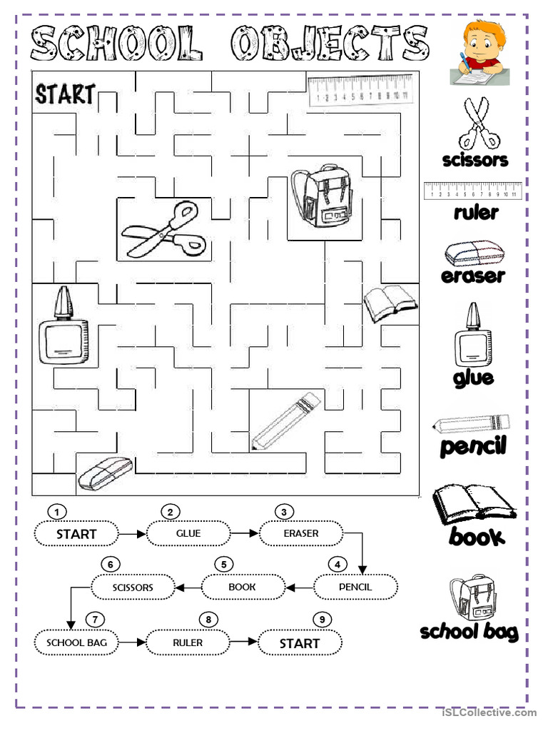 Classroom Objects | PDF