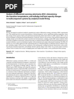 Interpreting DSC Data for Analysis | PDF | Differential Scanning ...