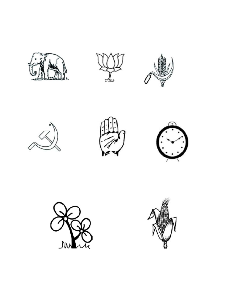 Election Symbols of Indian Political Parties | PDF