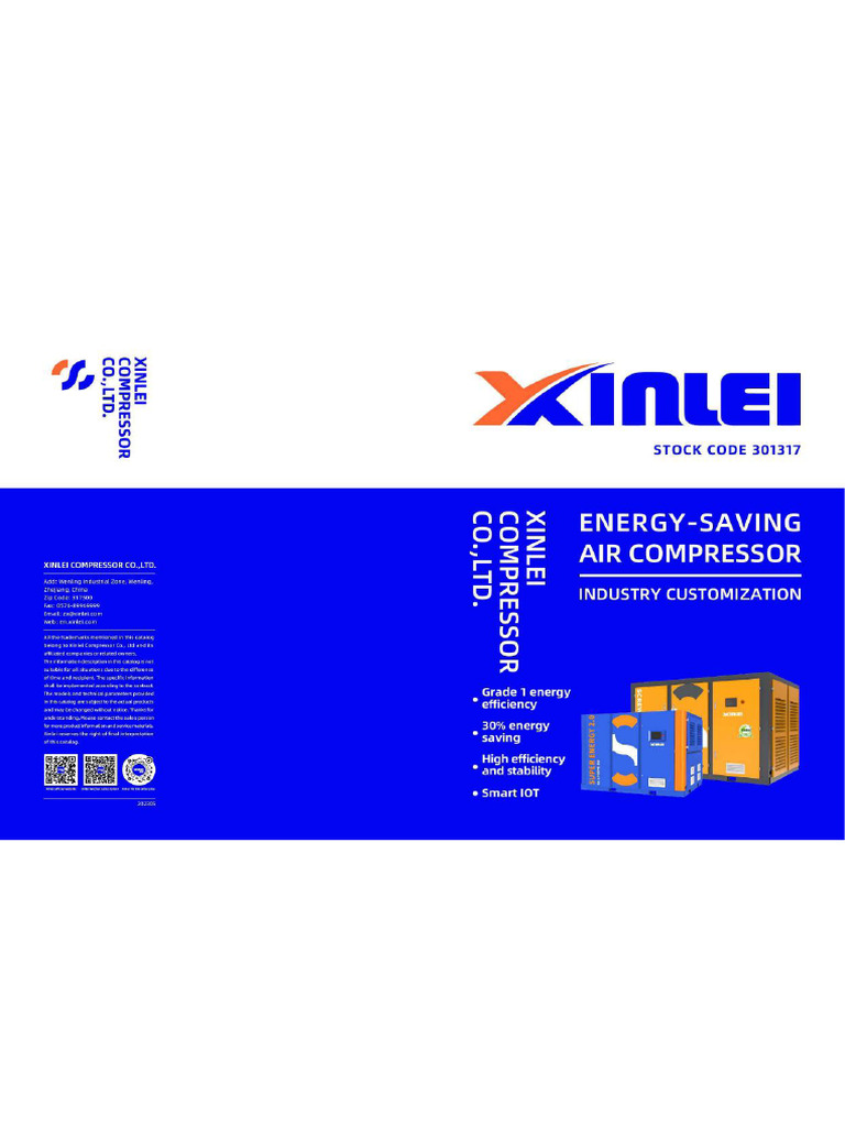 Brochure - Industry Customization Energy-Savingair Compressor | PDF