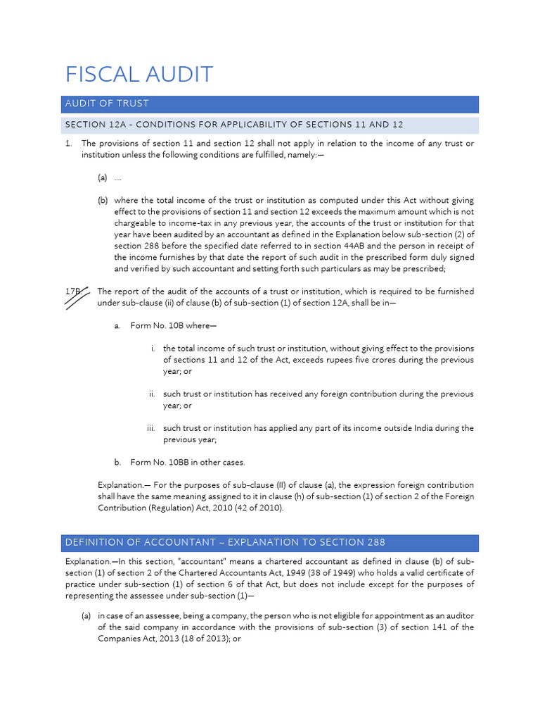 Trust Audit Requirements and Guidelines | PDF | Payments | Cheque