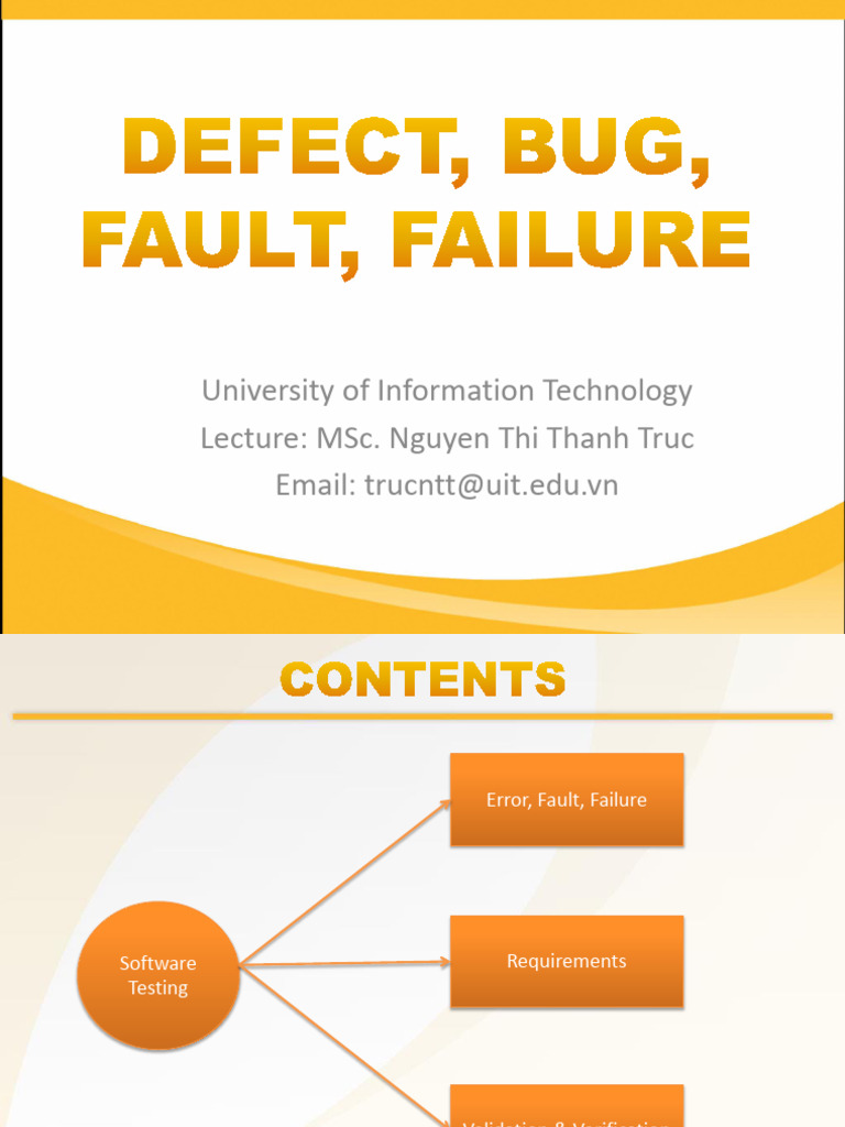 Defect_Fault_Failure | PDF | Software Testing | Software