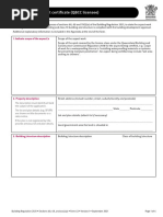 QBCC Form 43 Waterproofing Certificate | PDF | License