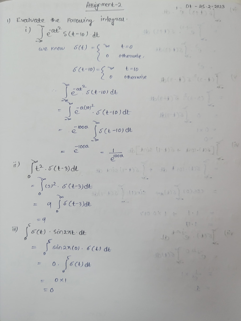 Signal Assignment -2 | PDF