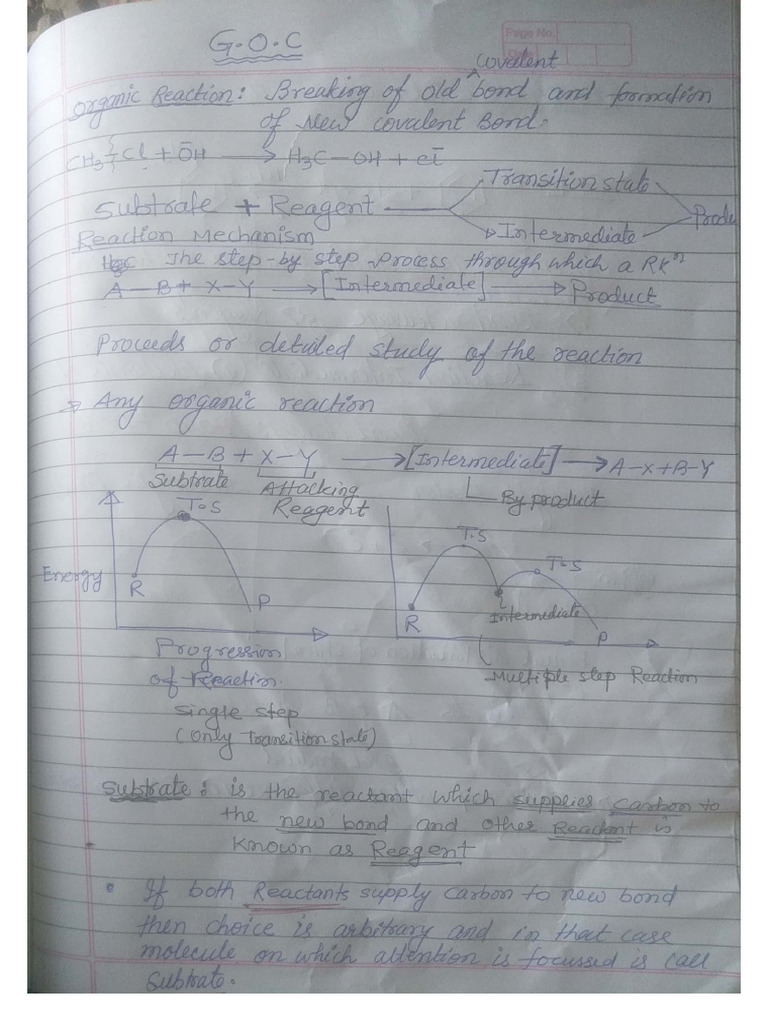 Organic Chemistry Goc 1 Jee Neet | PDF