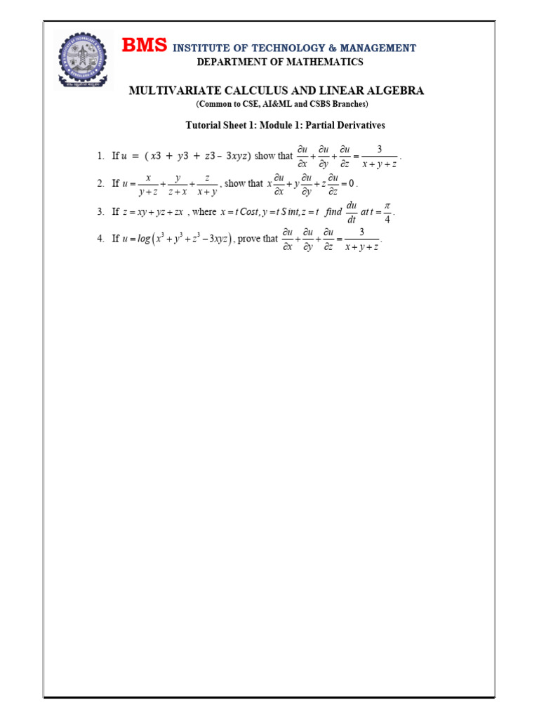 Engeneering Mathematics | PDF | Eigenvalues And Eigenvectors | Linear Map