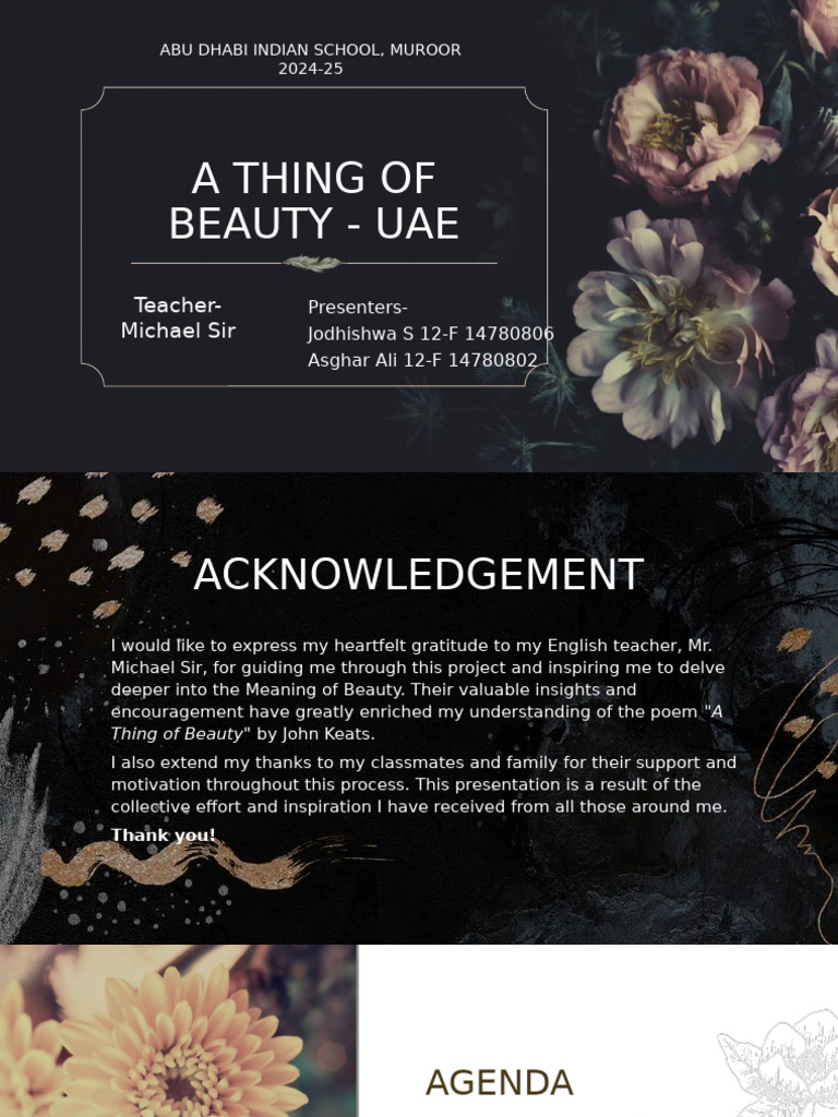 English Project Thing of Beauty Final | PDF | United Arab Emirates | Dubai