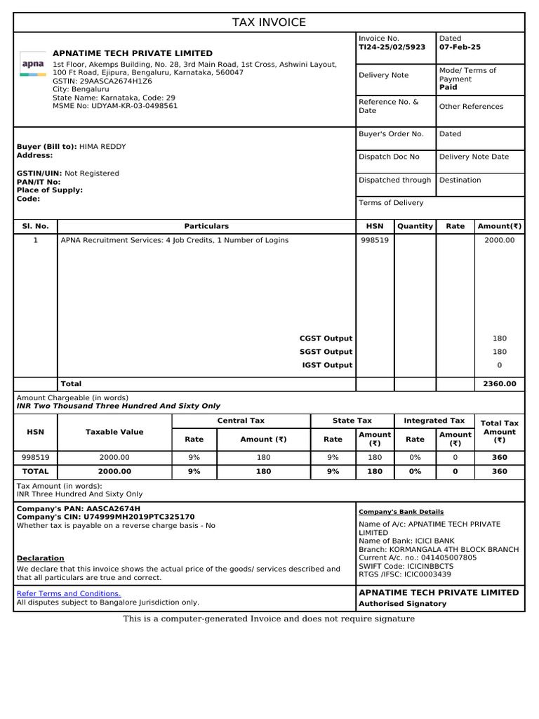 Cuisfe10ar0f8j38kmgg 1738917816 | PDF | Invoice | Taxes