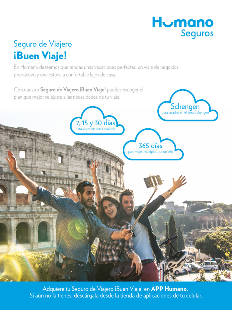 Seguro de Viajero ¡Buen Viaje! | PDF
