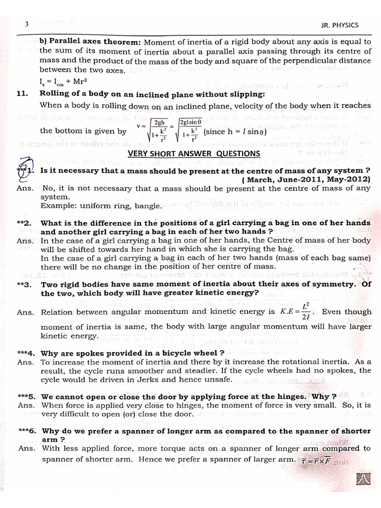 System of Particles | PDF