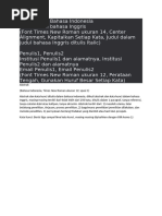 Ukuran Font Yang Cocok Untuk Judul | PDF