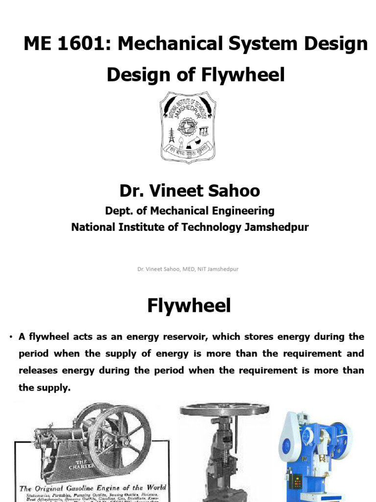 Design of Flywheel | PDF | Mechanical Engineering | Mechanics