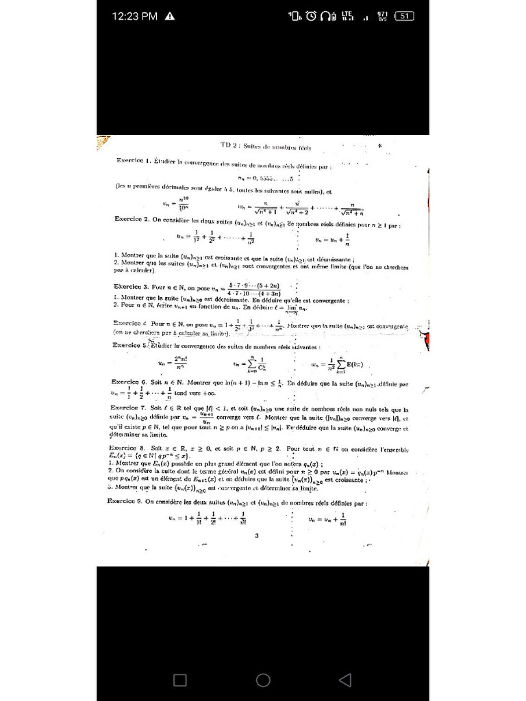 Analyse TD1&2 Séquence | PDF