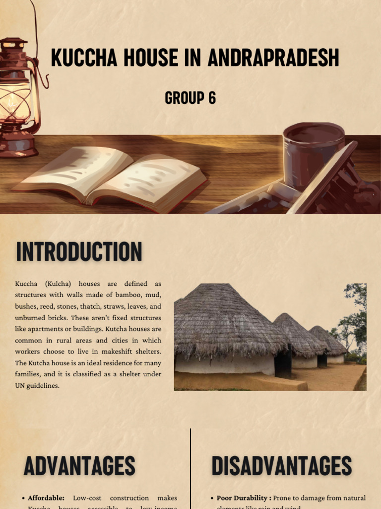 Kuccha House in Andra Pradesh | PDF | Roof | Building Insulation