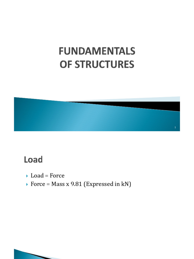 Structures Basics - 231105 - 160254 | PDF | Deformation (Engineering) | Elasticity (Physics)