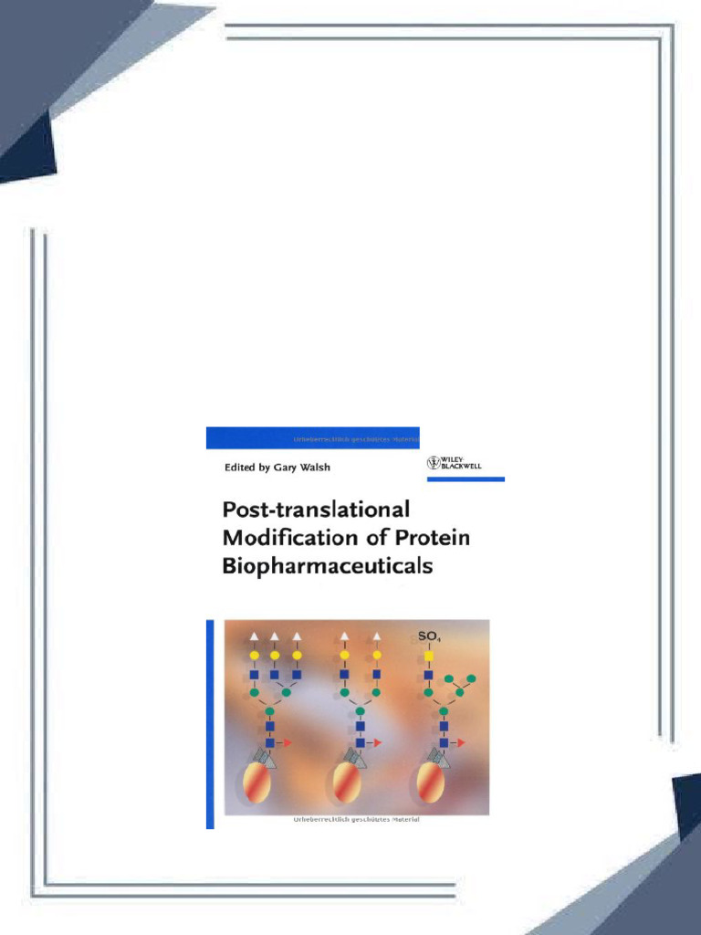 Complete Download Post translational Modification of Protein ... Complete Download Post translational Modification of Protein ...