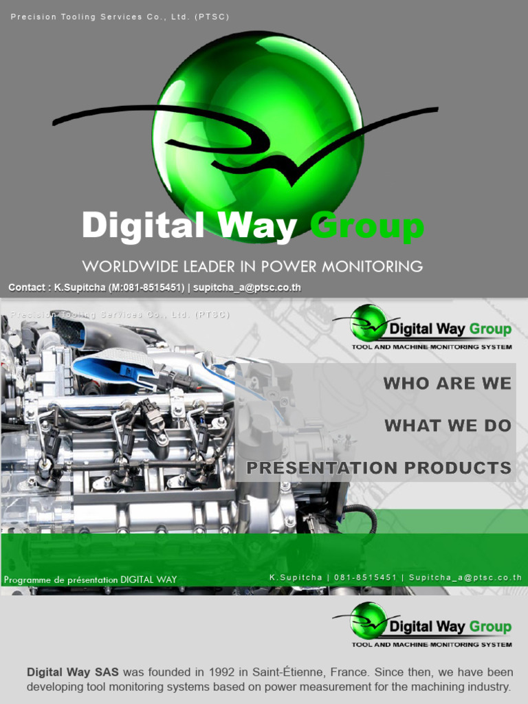 Digital Way Presentation Ying 0818515451 | PDF | Production And ...
