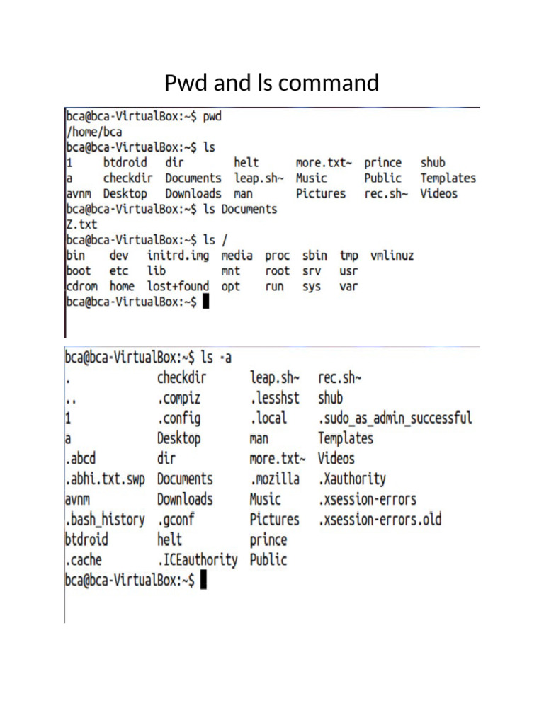 Assignment Linux | PDF