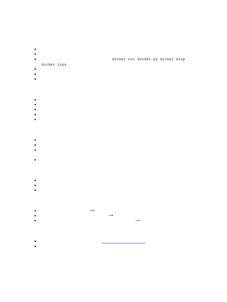 Docker Learning Plan For Beginners | PDF