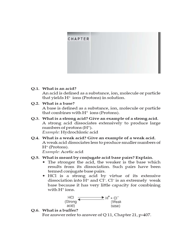 Acid Base Balance and Imbalance Viva Questions Ans | PDF | Buffer Solution | Acid