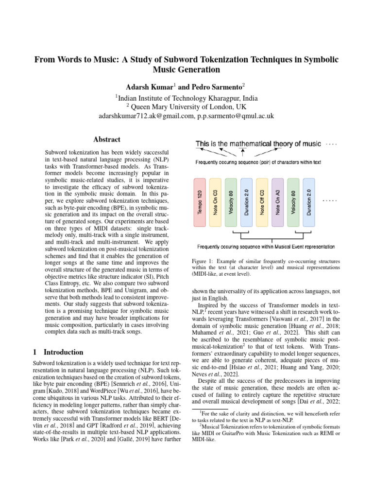 Music Generation With NLP-2 | PDF | Deep Learning | Learning