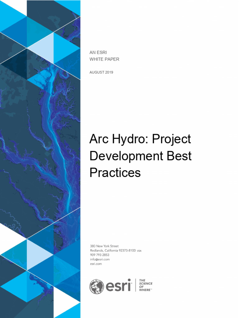 Arc Hydro Project Development Guide | PDF | Arc Gis | Esri