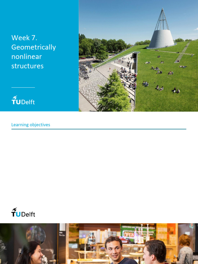7 1 Geometrically Nonlinear Structures Pdf Finite Element Method