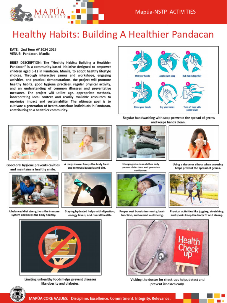 Pinugu-SJ Cwts001 Con06 Project Poster For NSTP | PDF | Hygiene ...