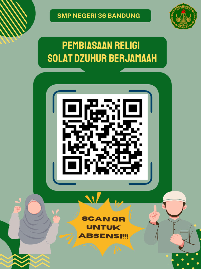 Blue and Yellow Playful QR Code Placement Flyer (1) | PDF