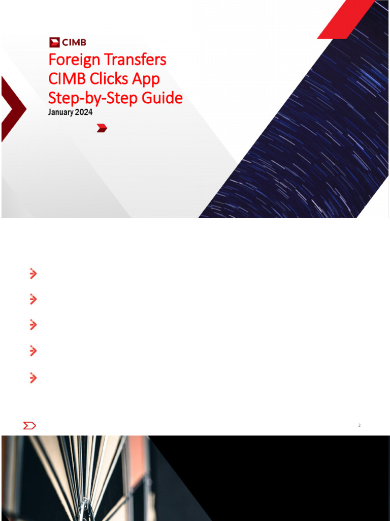 Foreign Transfer User Guide App Sep 2022 | PDF | Banking | Payments