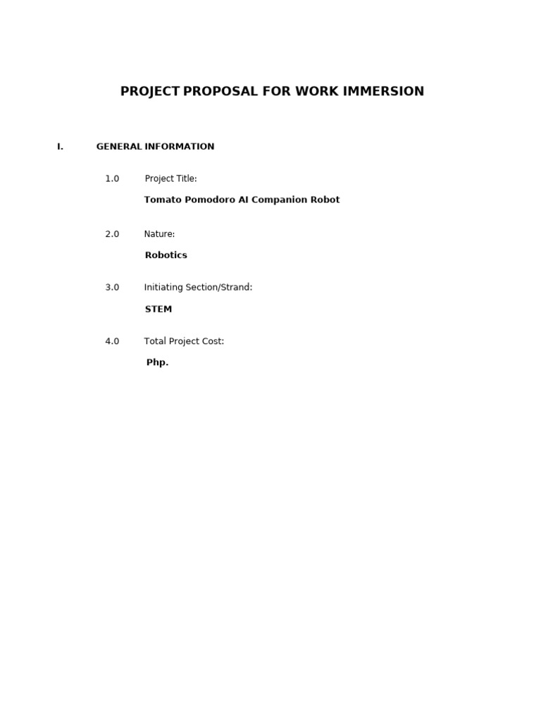 Project Proposal Outline Form | PDF | Prototype | Electronic Circuits