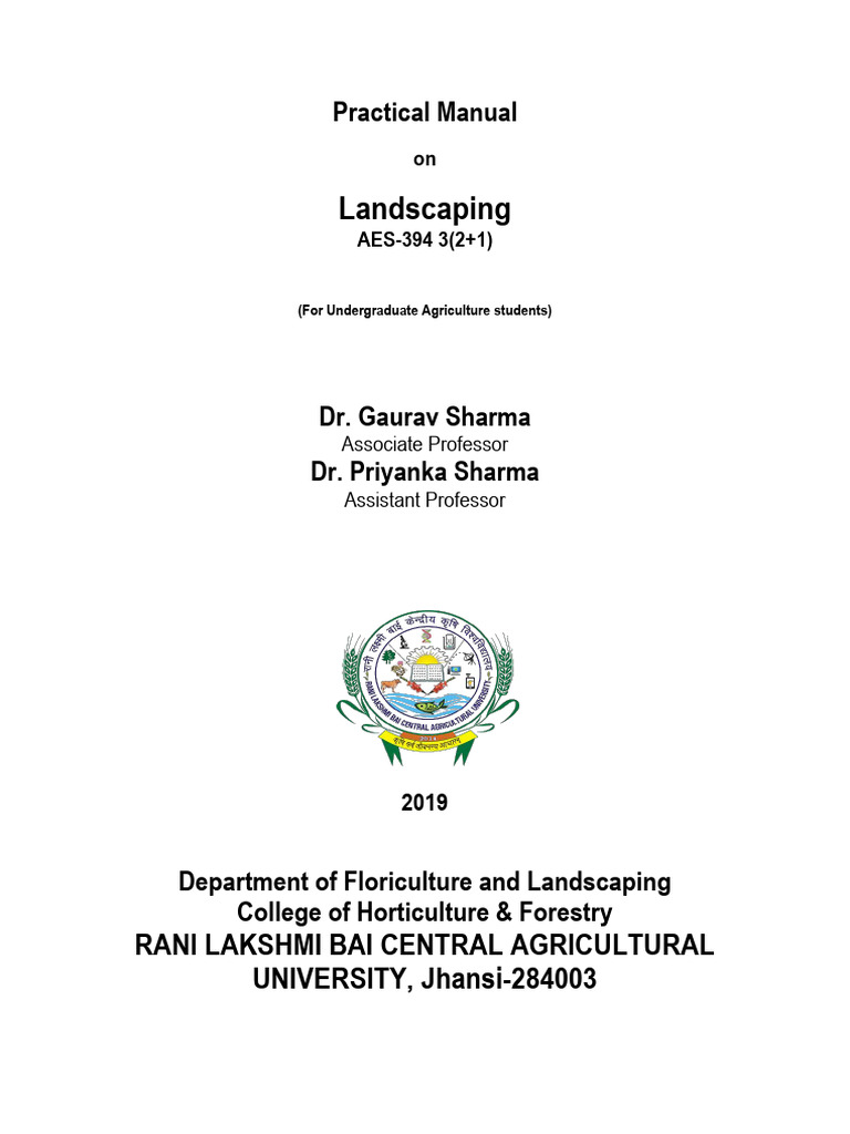 Landscaping Pdf Plants Botany