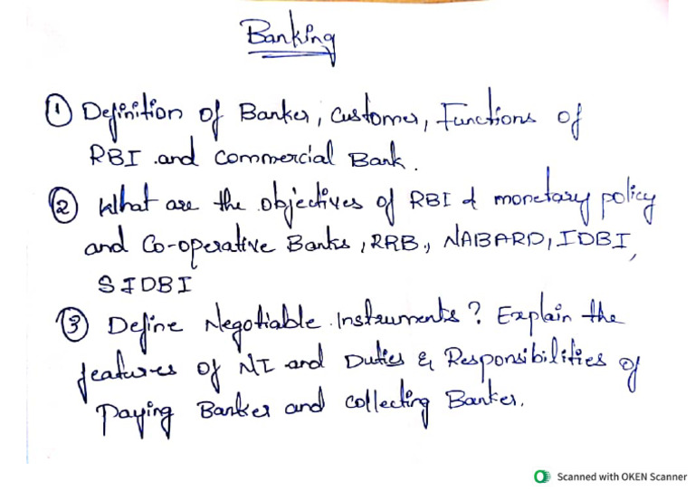 BBA Banking Assignment 2024-25 | PDF