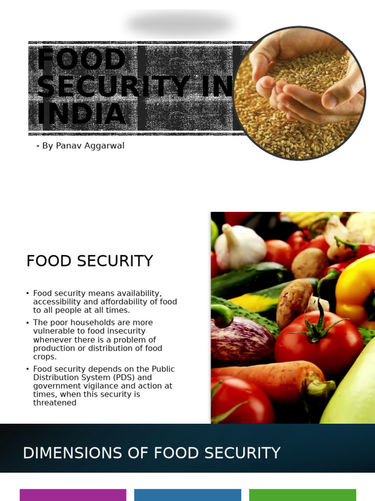 Food Security in India | PDF | Food Security | Economies