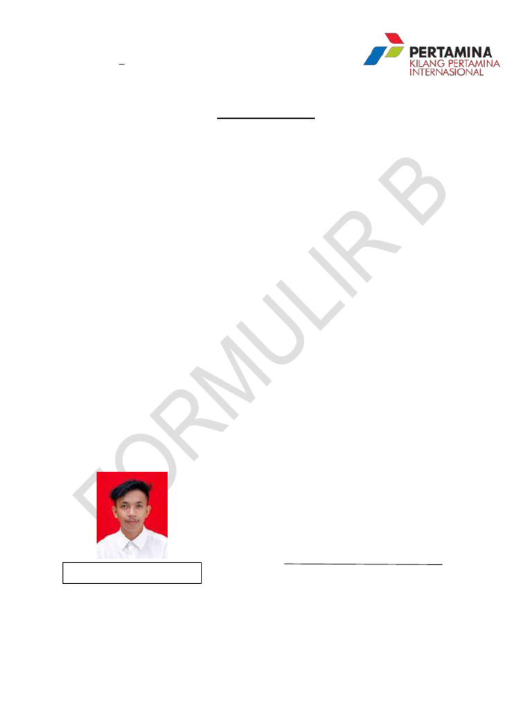 Syahrian - FORMULIR-B SECURITY | PDF