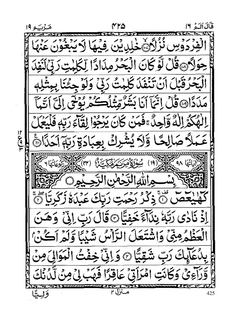 Surah Maryam | PDF