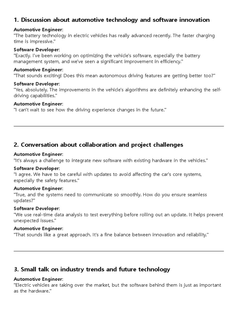 Electric Vehicle Software Innovations | PDF