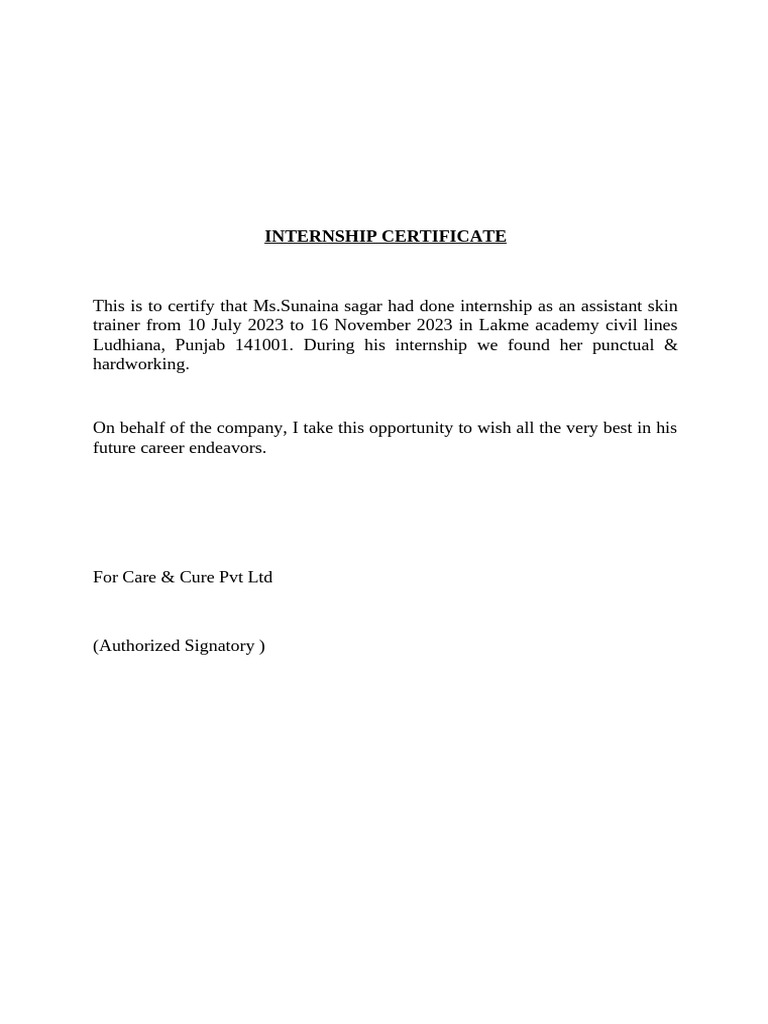 Salary Certificate Simran Kaur | PDF